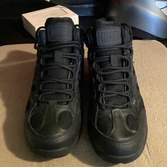 Magnum | Shoes | Mens Magnum Black Work Boots | Poshmark